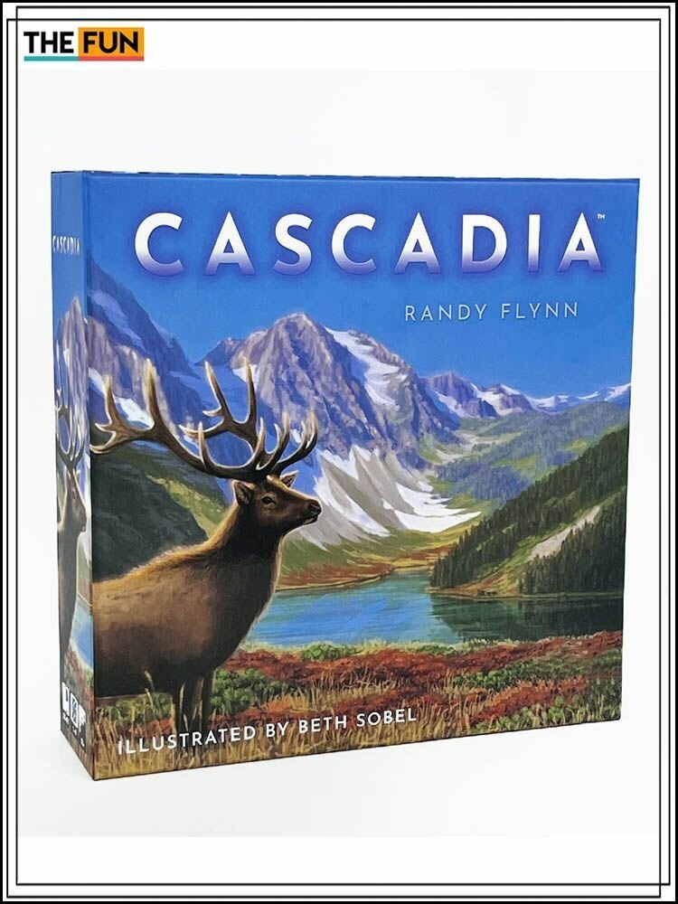 Настольная карточная игра Настольная Cascadia Игра (Карточная) Новая версия игры.
