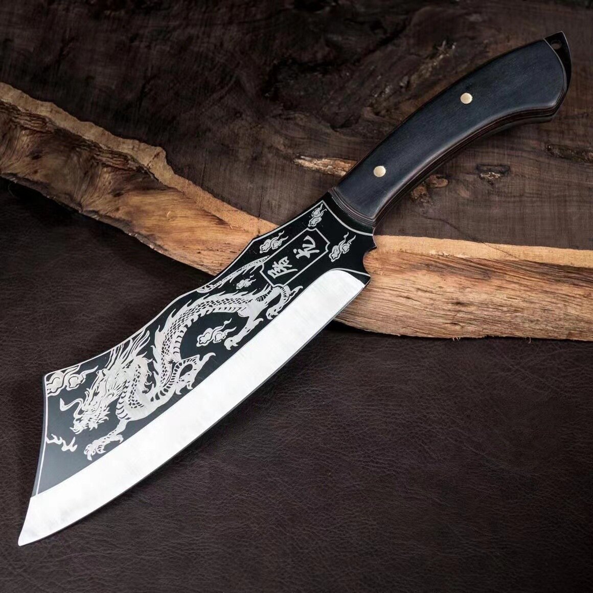 Нож для кухни Longquan, ручной ковки, специальный нож для разделки костей, домашний утолщенный нож для разделки костей, мясной нож, нож для нарезки на открытом воздухе