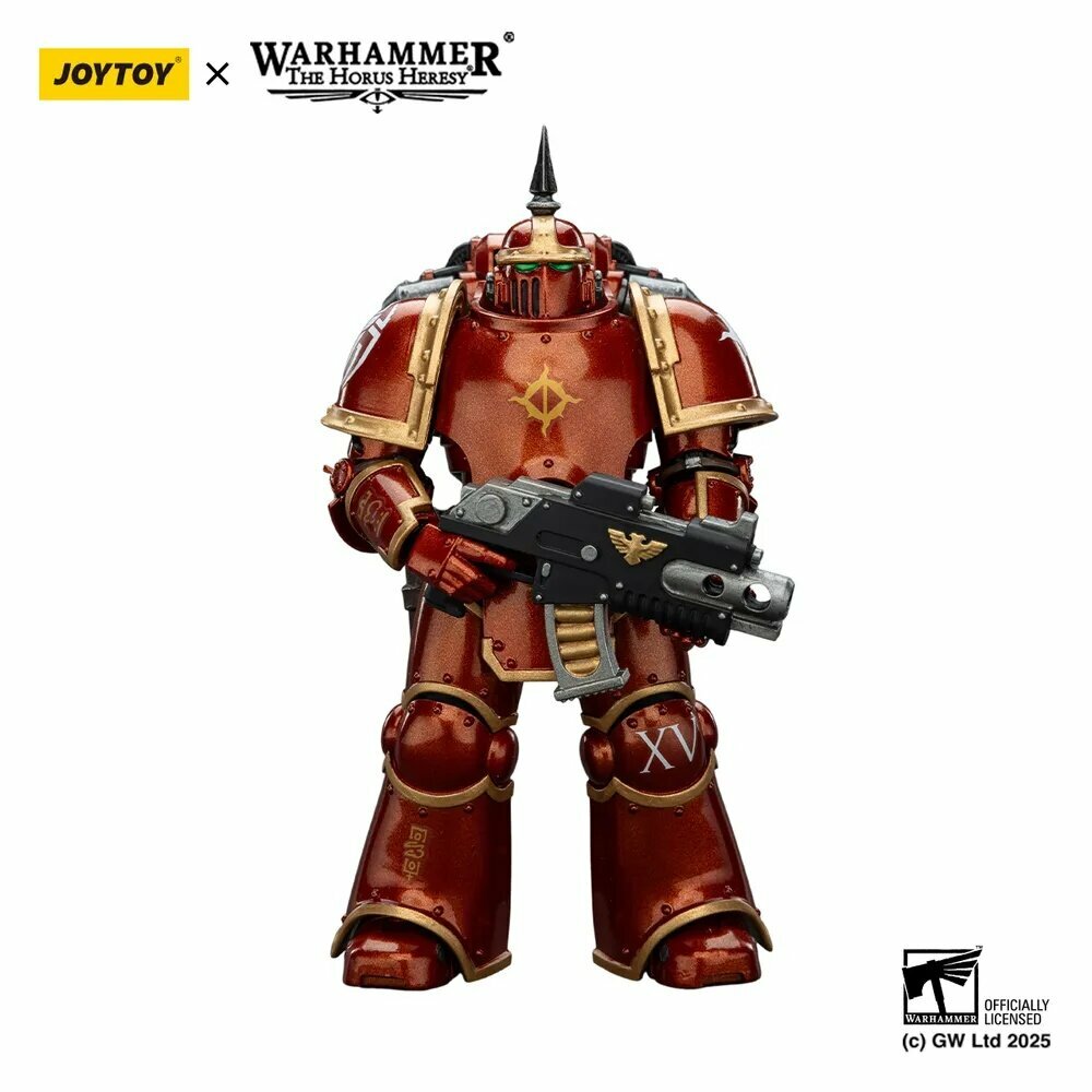 Подвижная фигурка JOYTOY Warhammer 40K 1/18 Action Figures Thousand Sons MKIII Tactical Legionary