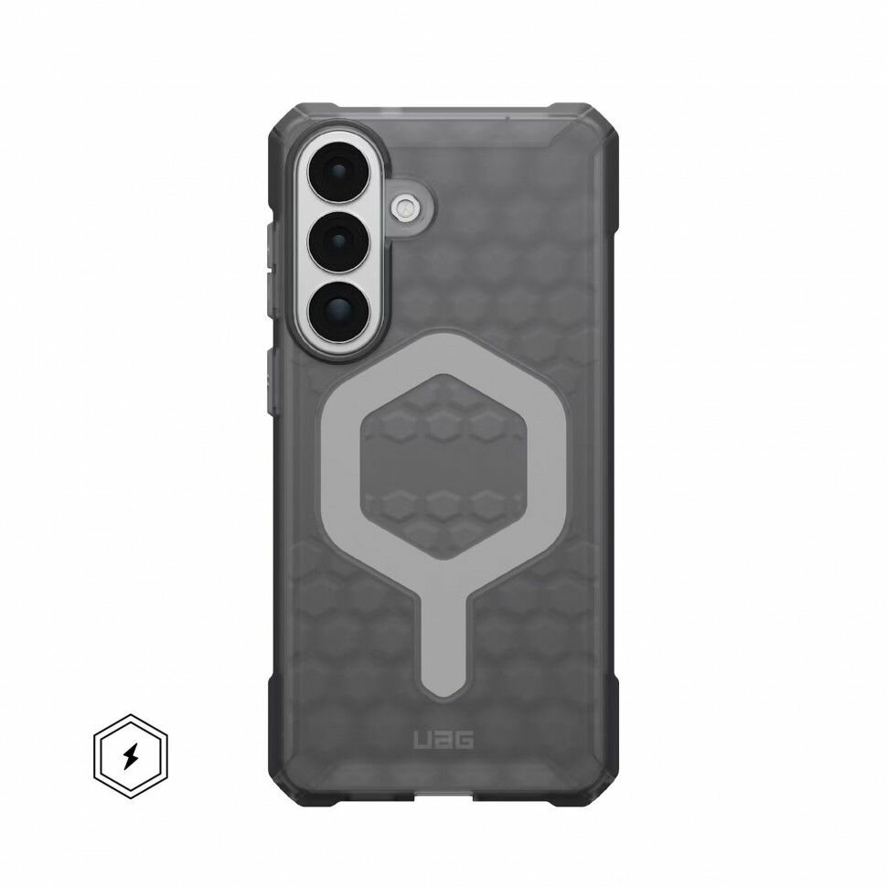 Чехол с поддержкой MAGSAFE UAG Essential Armor для Samsung Galaxy S26 Plus, цвет тонированный (Ash)