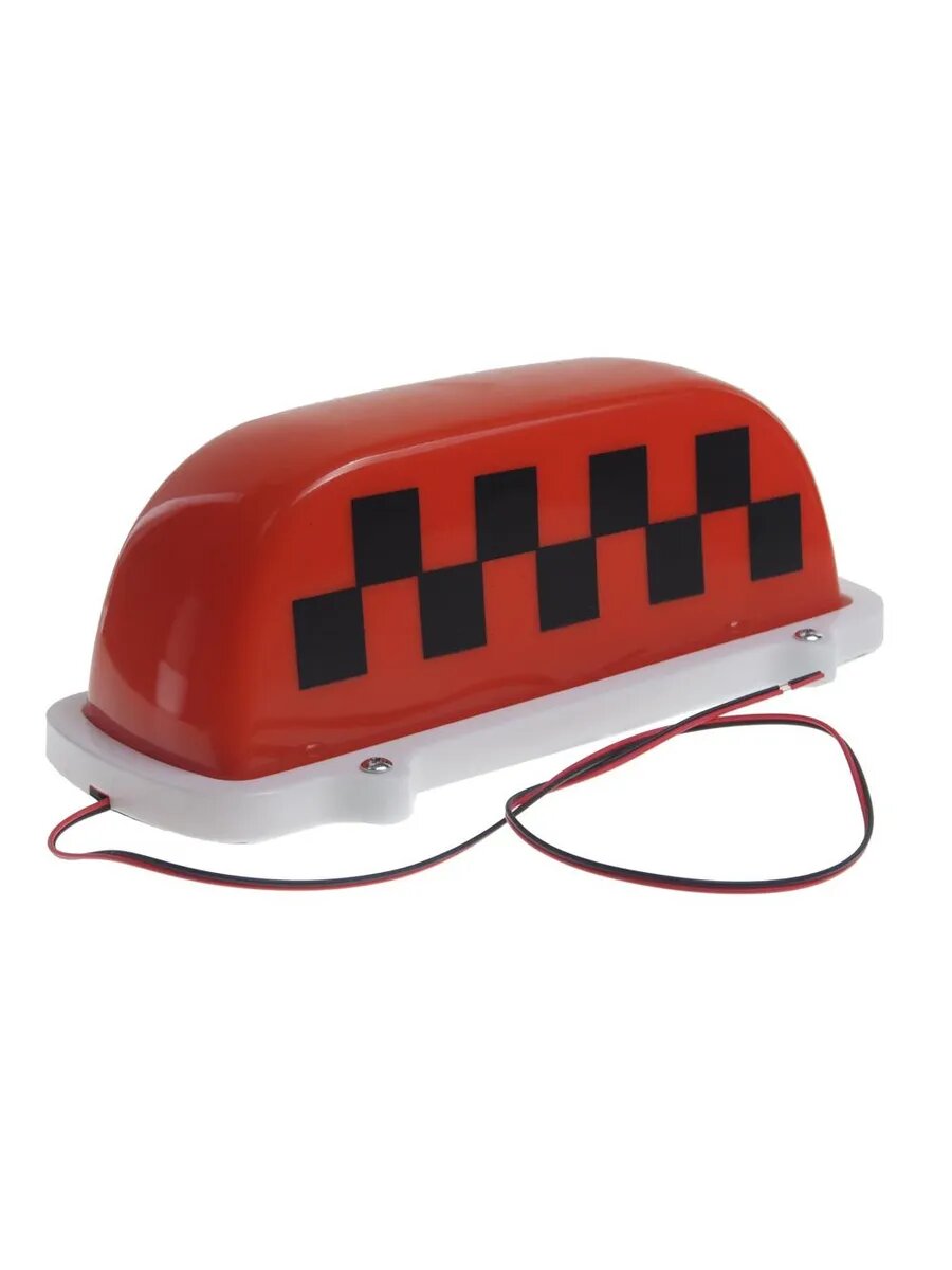 Знак TAXI магнитный с подсветкой 12V оранжевый MEGA