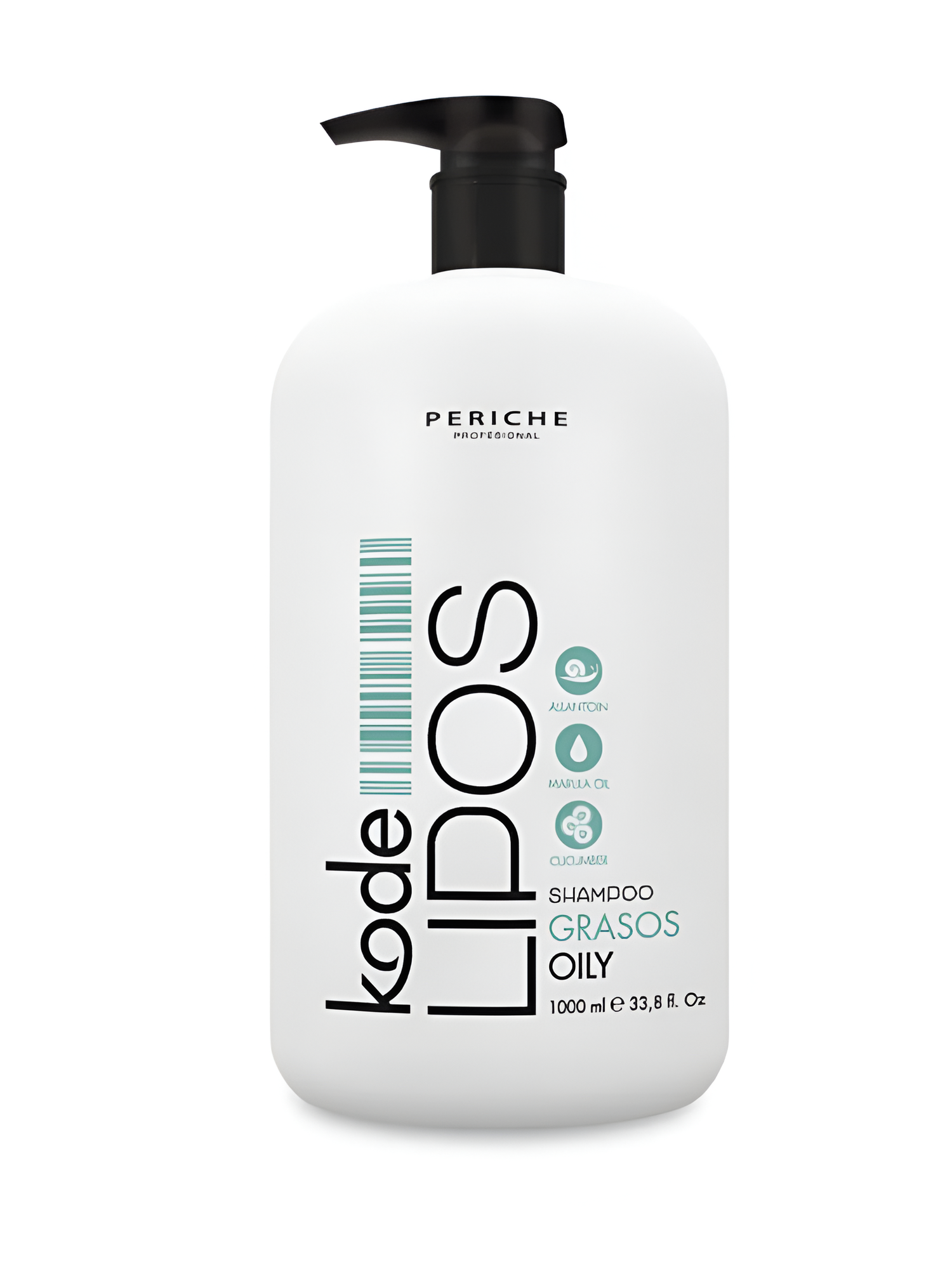 Periche Profesional Шампунь для жирных волос Kode "LIPOS Shampoo Oily", 1000 мл
