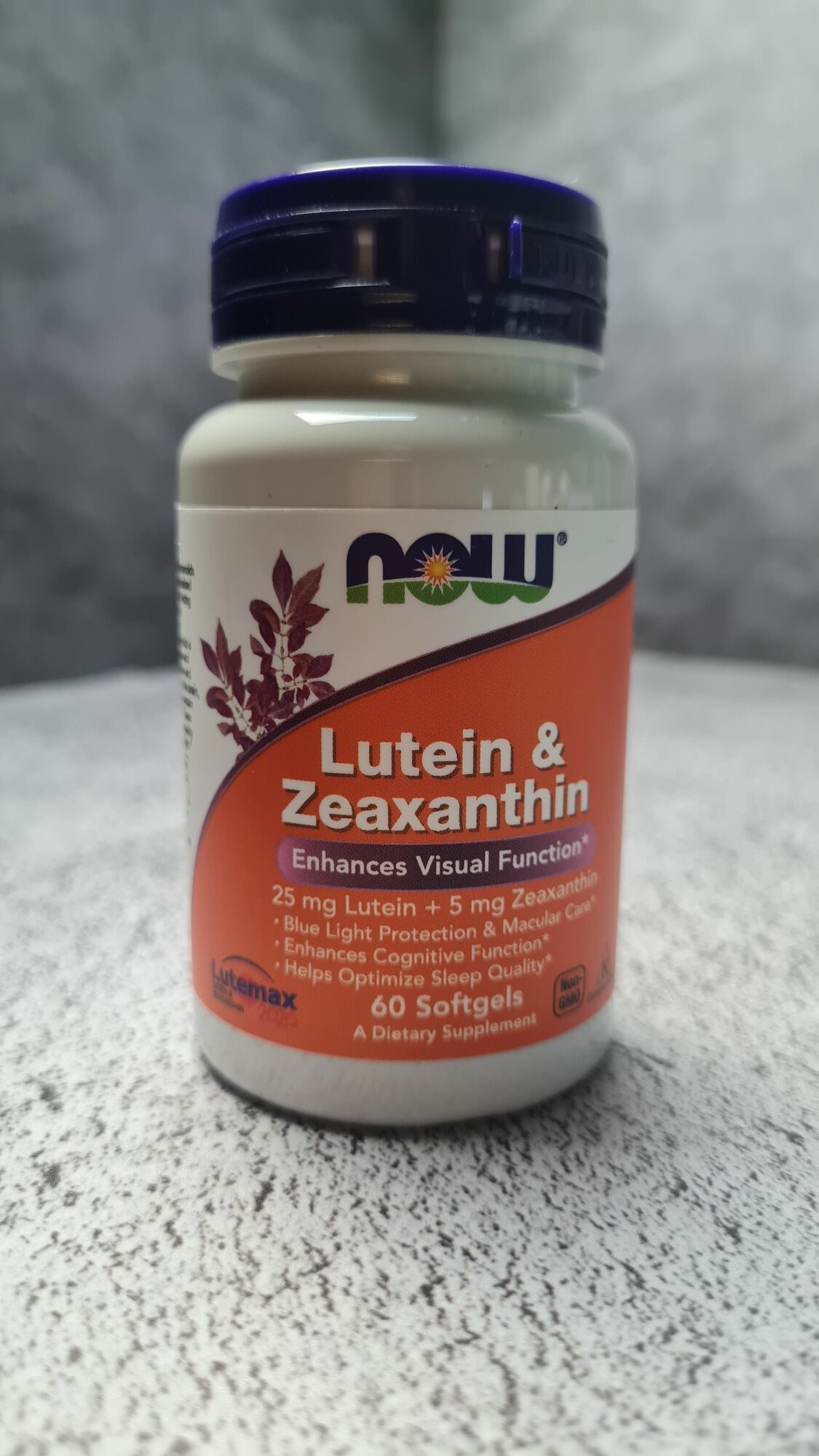 NOW Lutein & Zeaxanthin 60 softgels, Нау Лютеин и Зеаксантин, Укрепляет иммунитет и Улучшает зрение 60 мягких капсул