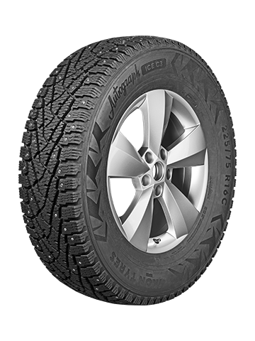 (C) 205-75-16 Ikon Autograph Ice C3 113/111R шипованная