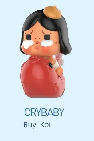 Оригинальные фигурки POP MART POP BEAN Bubble Mart из серии «Приключения кои», милые и модные мини-украшения плакун