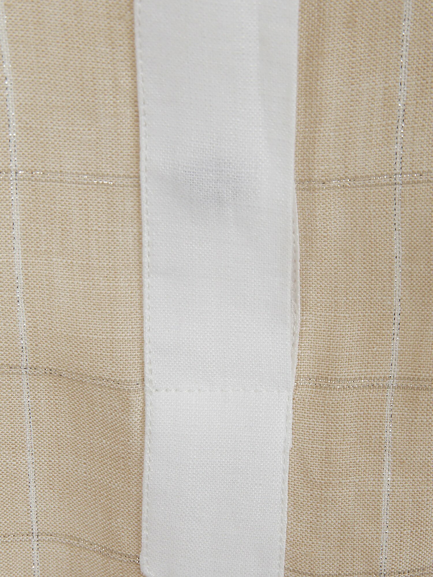Рубашка Kiton Check-pattern linen shirt, размер 42 — фото 1
