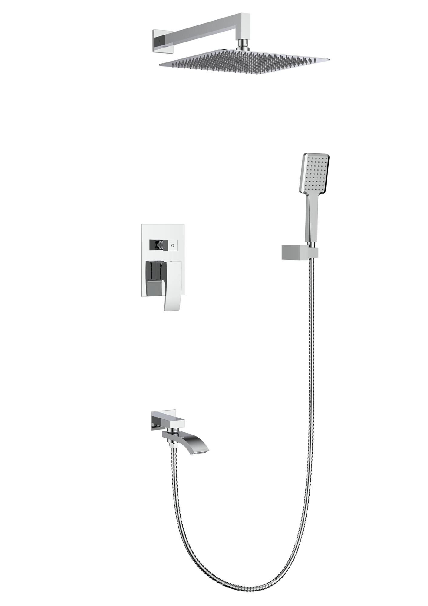 Душевая система скрытого монтажа Gappo G7107