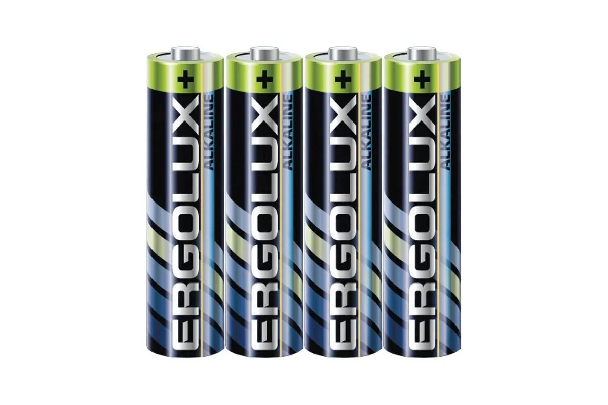 Батарейка Ergolux Alkaline (мизинчиковые), AAA/LR03, 16 шт.