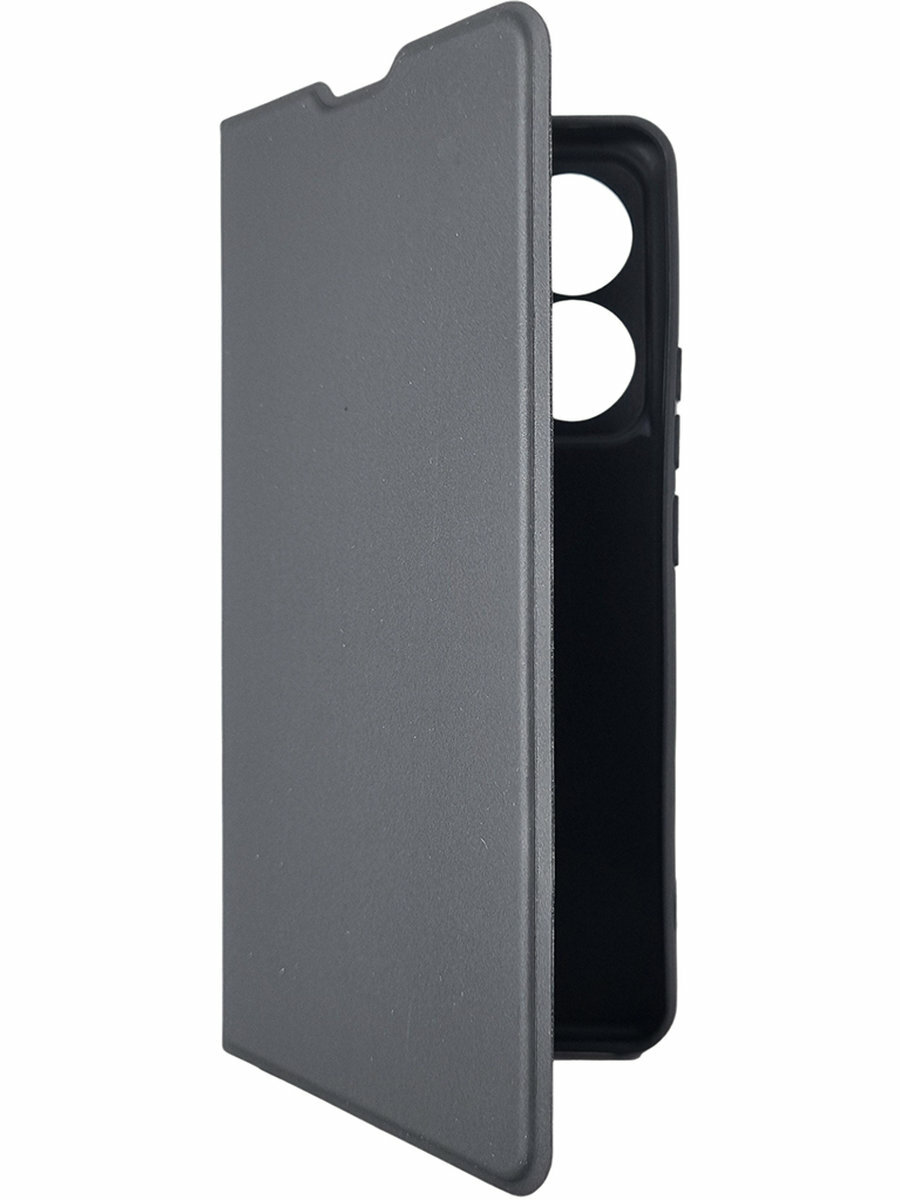 Чехол-книжка BoraSCO "Smart Cover", для realme 15 Pro, чёрный