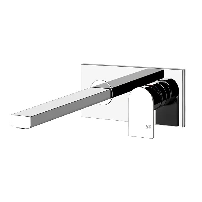Смеситель для раковины Gessi 44895#031 встраиваемый, скрытого монтажа, хром, глянцевый, кран для ванной в раковину, из латуни, рычажный, с керамическим картриджем
