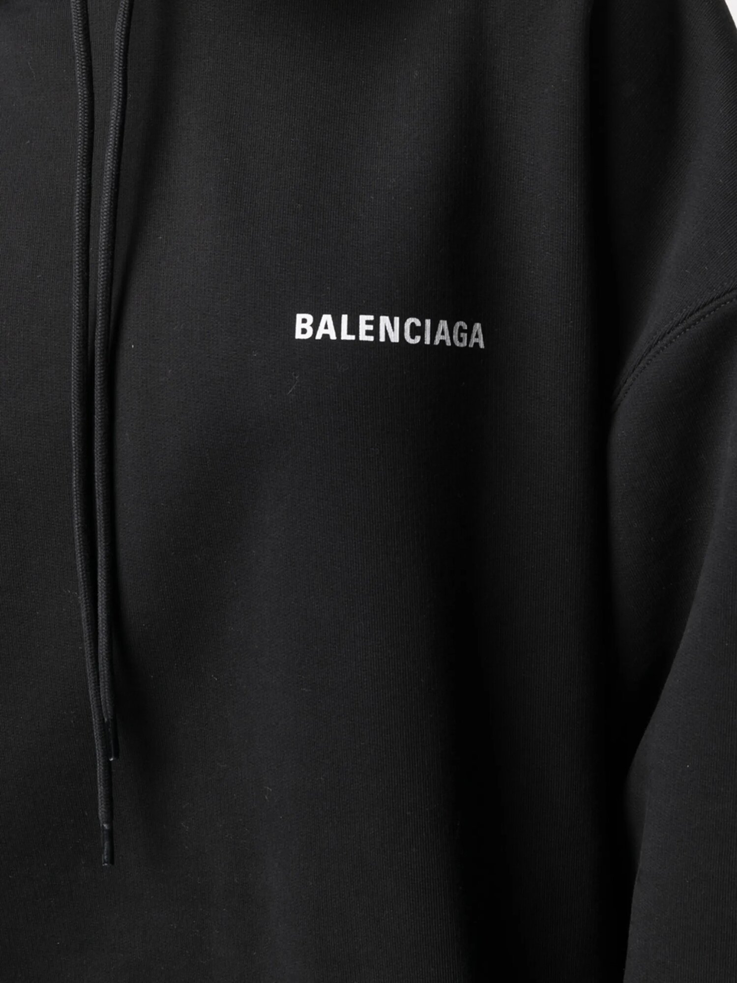 Худи BALENCIAGA, размер S, , черный — фото 1