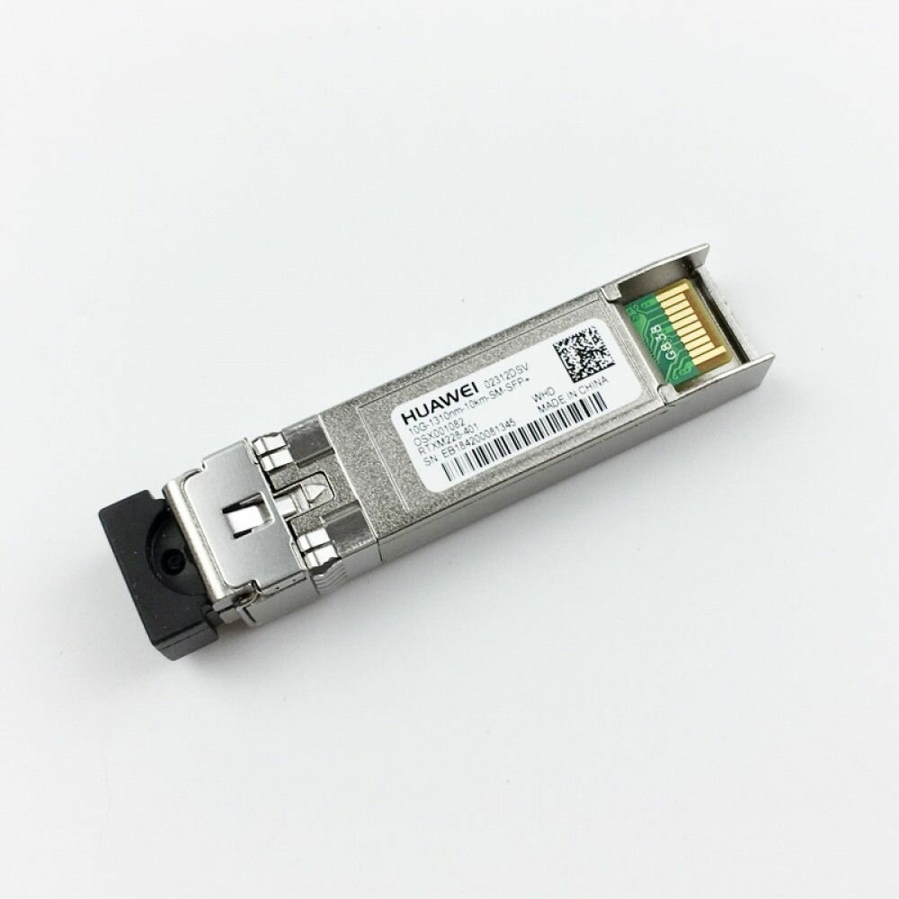 Трансивер Huawe* SFP+ 1310nm 10Gb/s 8.2 0.5dBm 12.6dBm LC SM 10km (02312DSV)