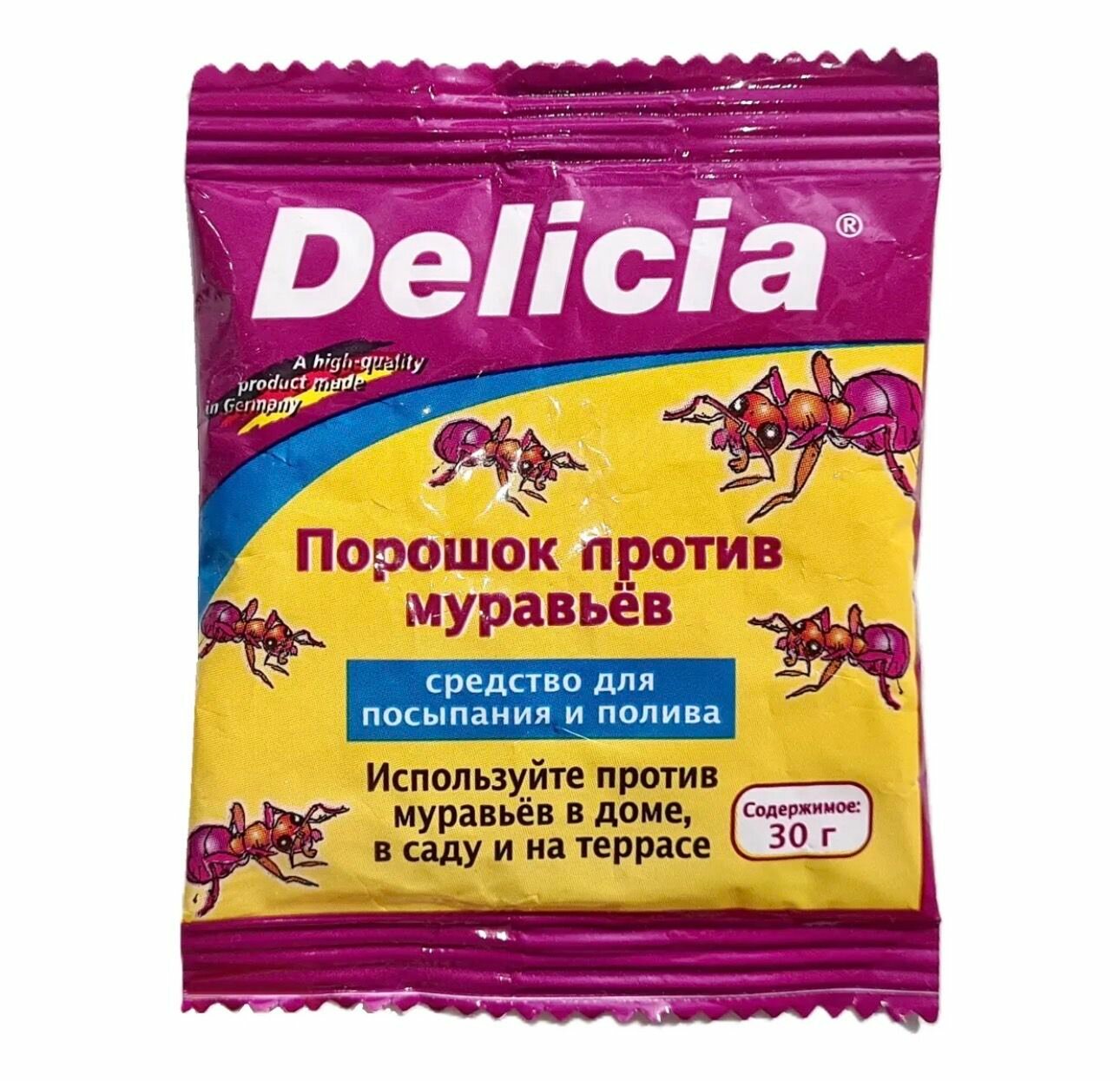 Инсектицид для защиты от муравьев Delicia 30 г