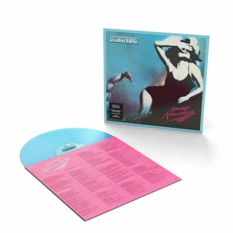 Scorpions. Savage Amusement (LP/Light Blue Transparent Vinyl/Reissue/Виниловая пластинка)