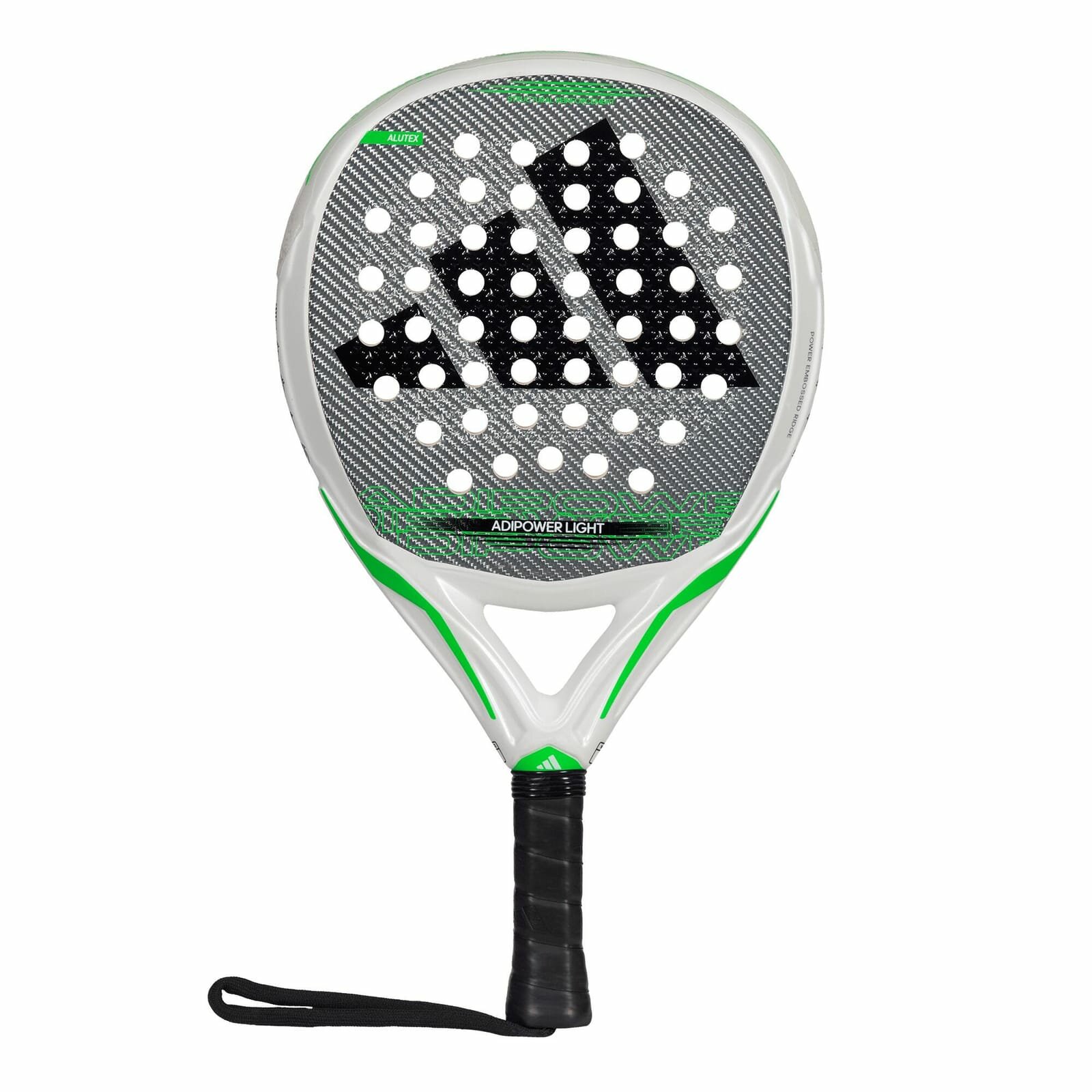 DECATHLON Ракетка для падел тенниса Adipower Light 3.3, бело-зеленый