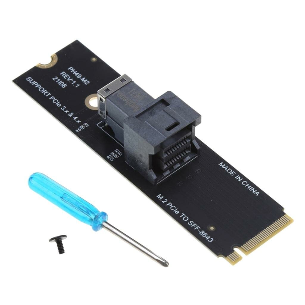Адаптер M.2 NVMe PCIe — SFF-8643