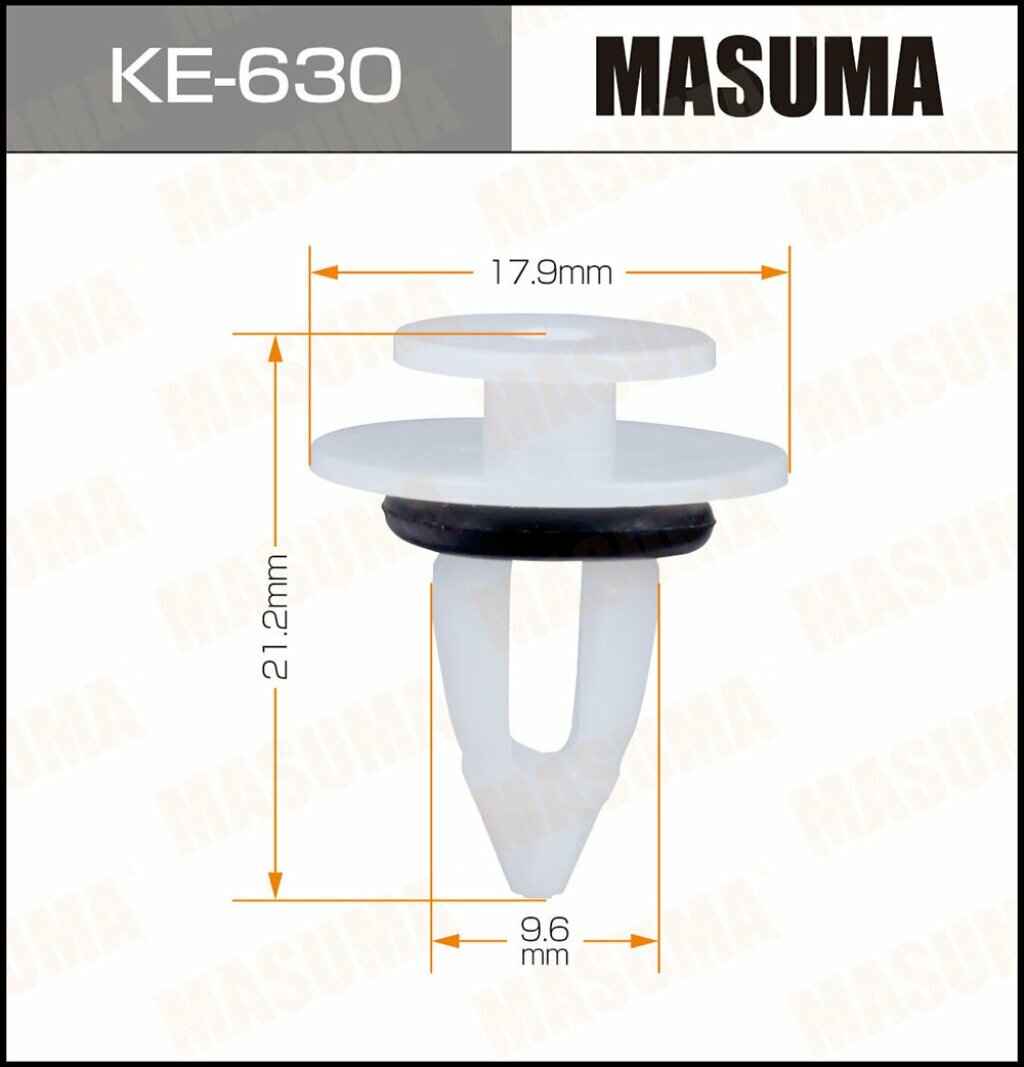 Клипса автомобильная Masuma KE-630