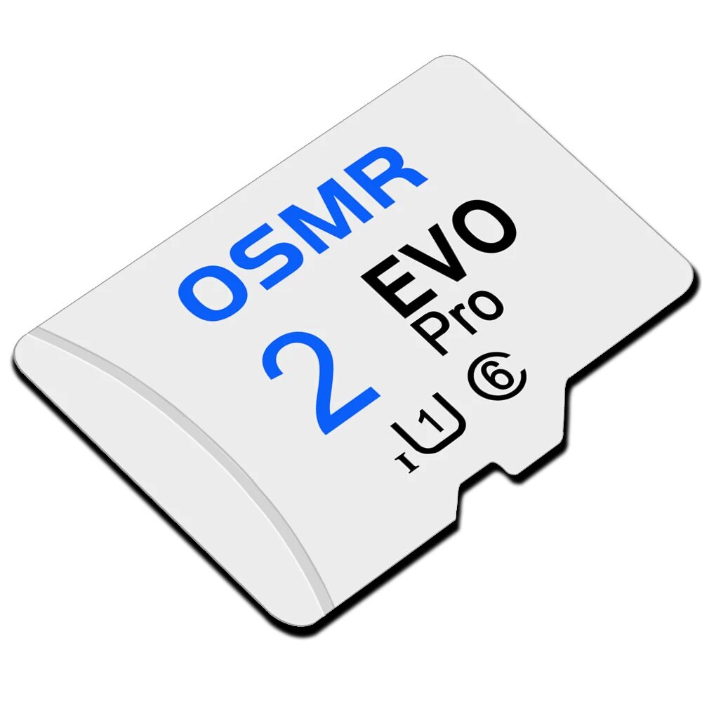 Карта памяти microSD amzwn Class 10 A2 U3 V30 2GB 4GB 8GB 16GB 32GB 64GB 128GB 2GB