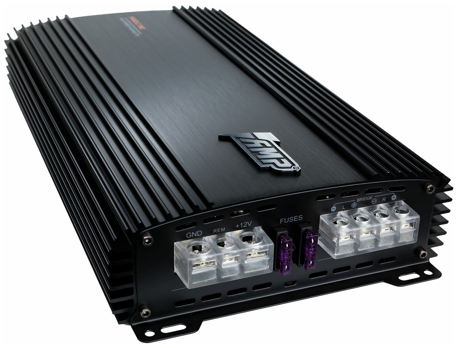 Усилитель AMP MASS 2.190 автомобильный, 2-х канальный, класс AB, 1100W, б/у, уценка.
