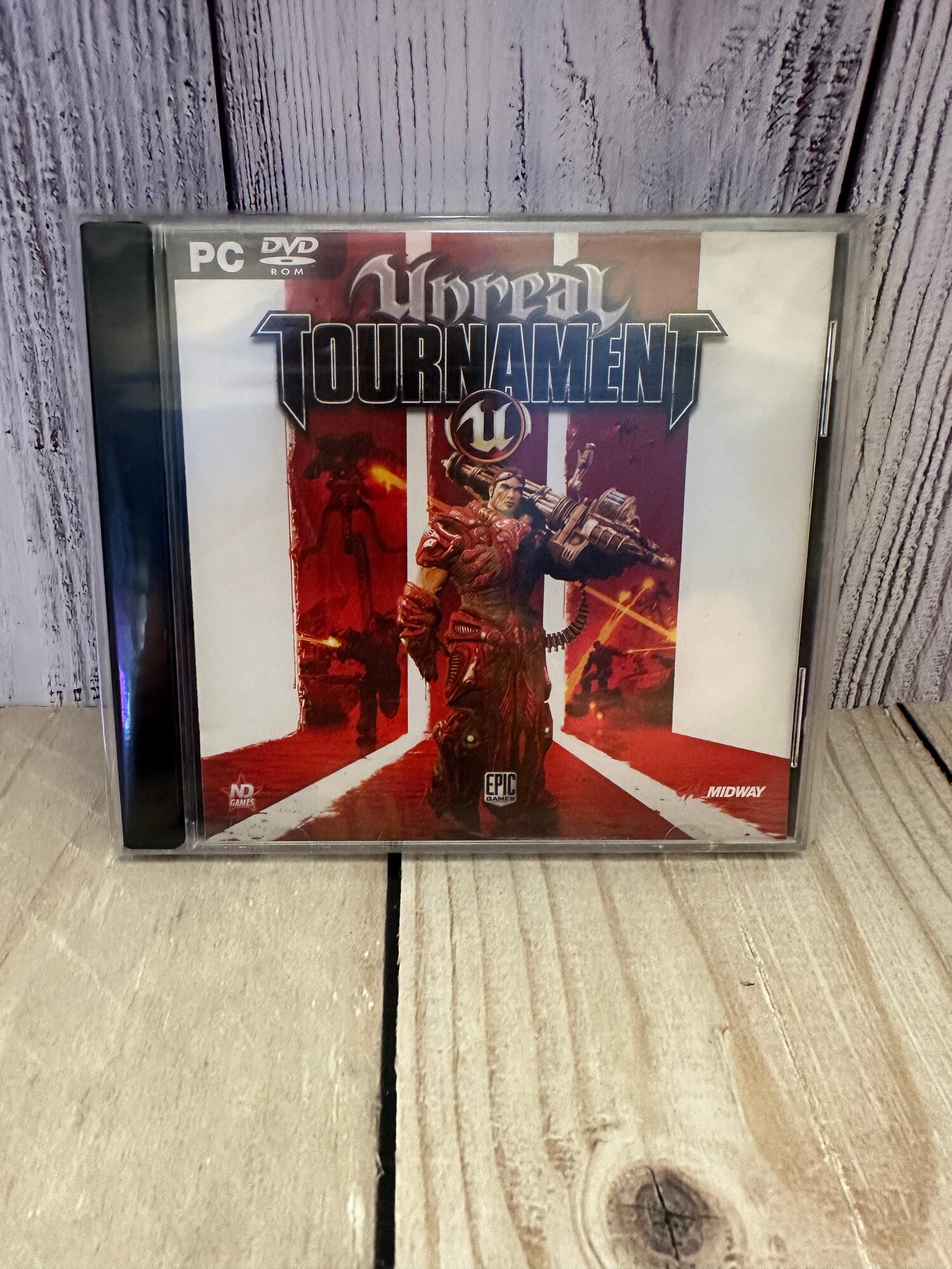 Диск с игрой Unreal Tournament (русская версия) для пк лицензия
