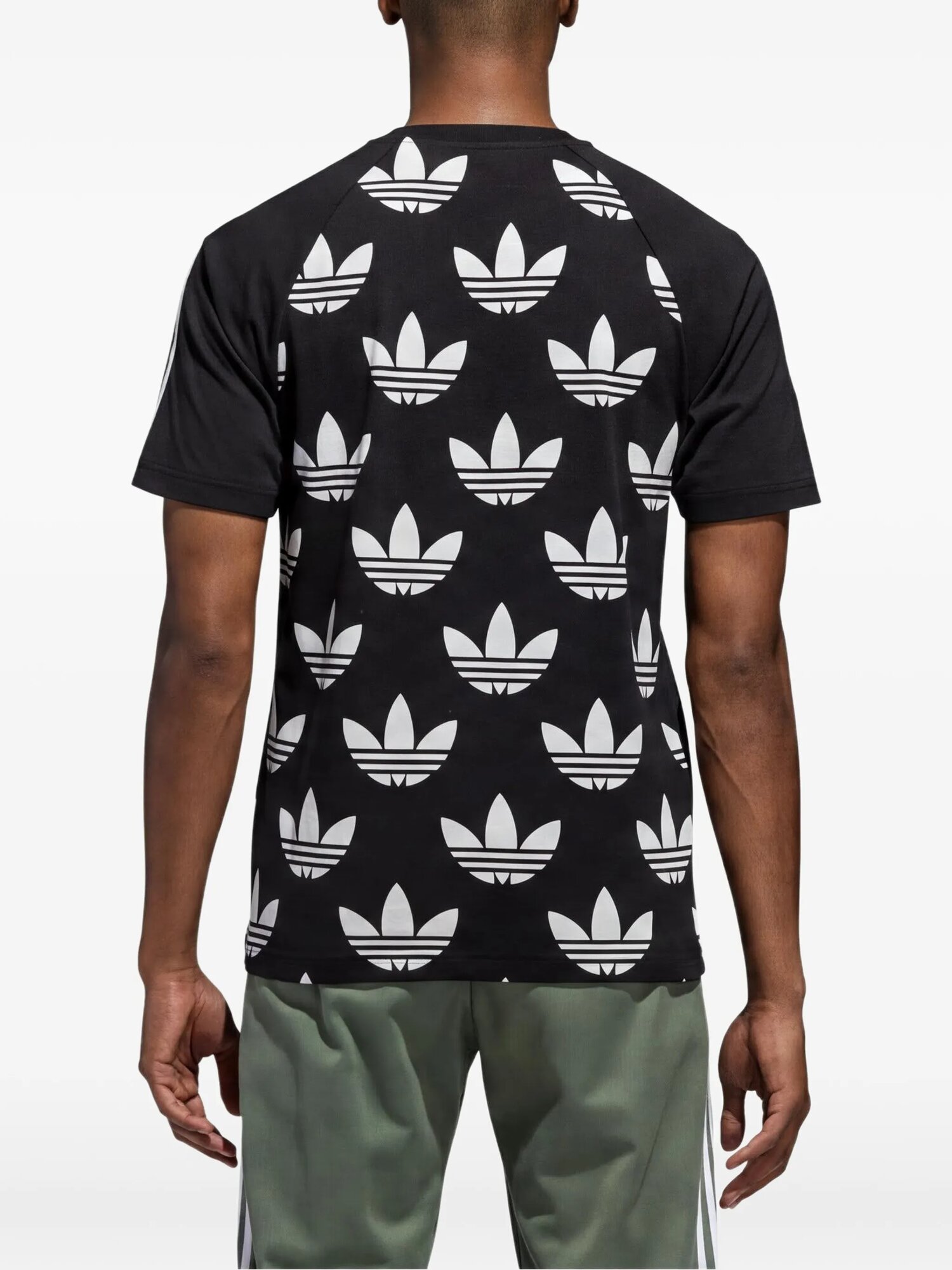 Футболка adidas Trefoil T-shirt, размер 48 GER, black — фото 1