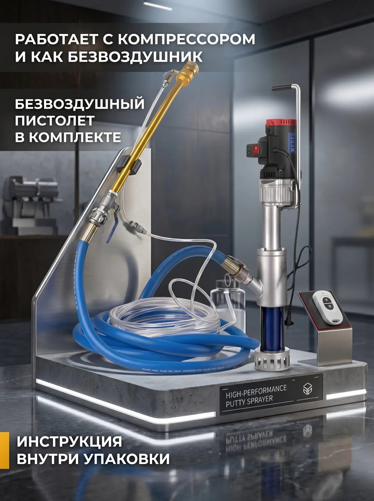 Шпаклевочный аппарат 2200ватт