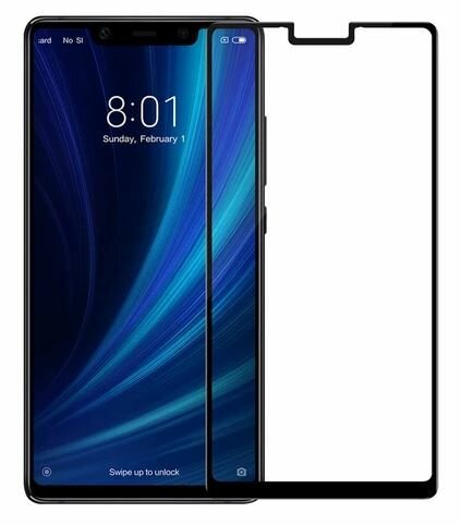 Защитное стекло с закругленными краями NILLKIN 3D CP+MAX Xiaomi MI8 SE, черный