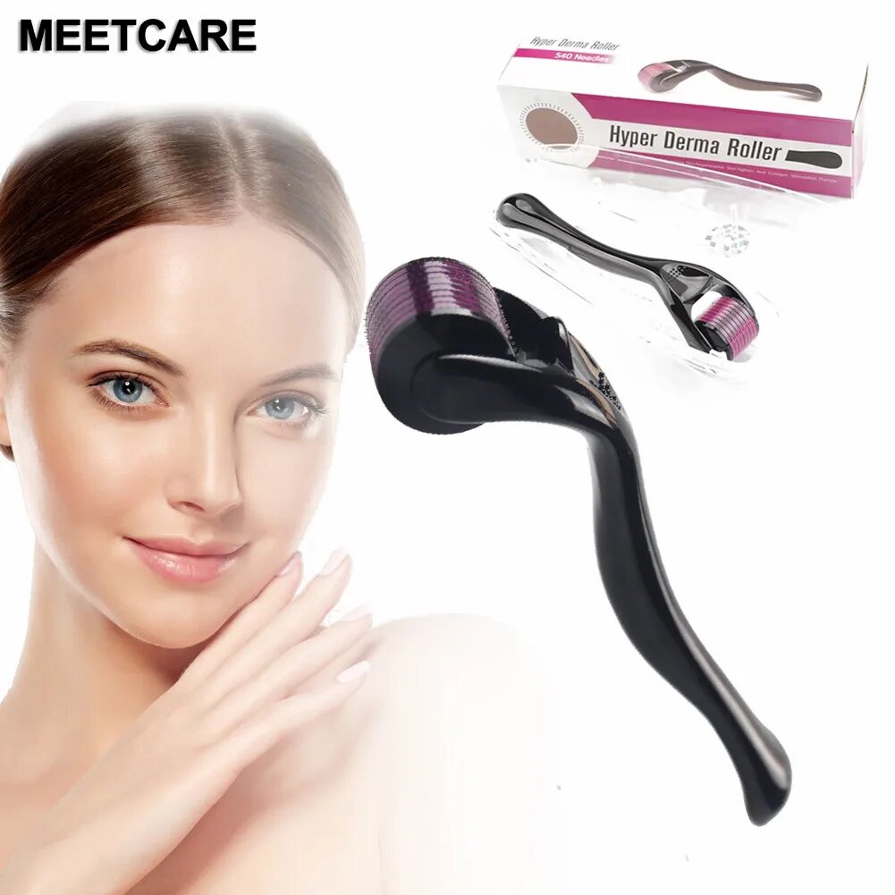 MEETCARE Derma Roller 0.25 мм, фиолетовый
