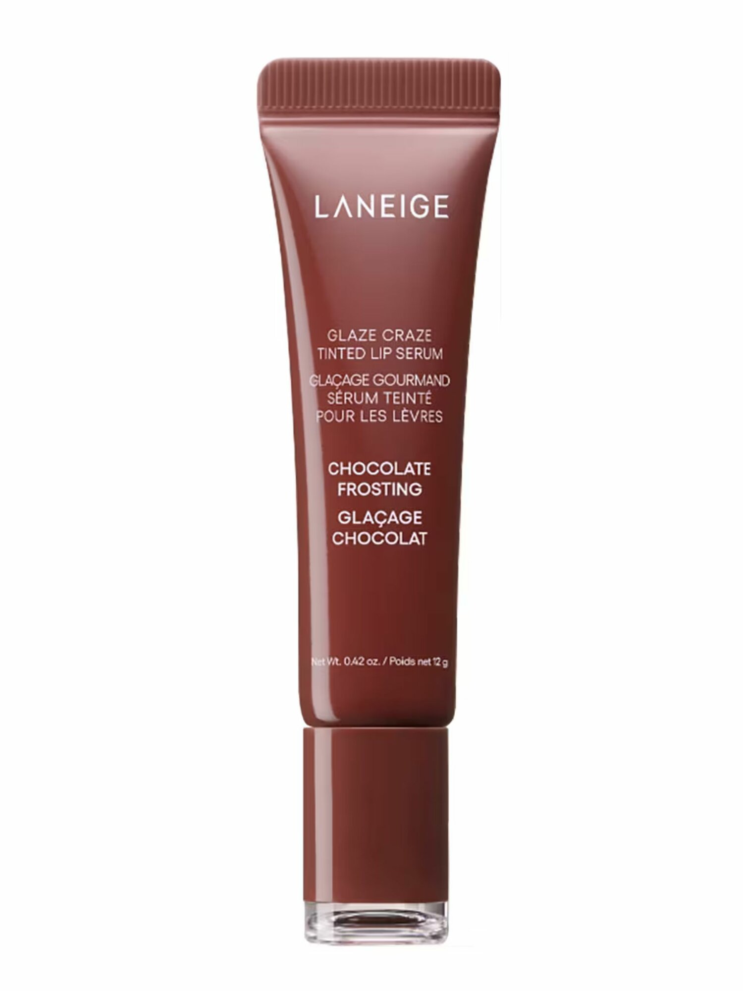 LANEIGE Бальзам-сыворотка для губ Glaze Craze Tinted Lip Serum (Chocolate Frosting)