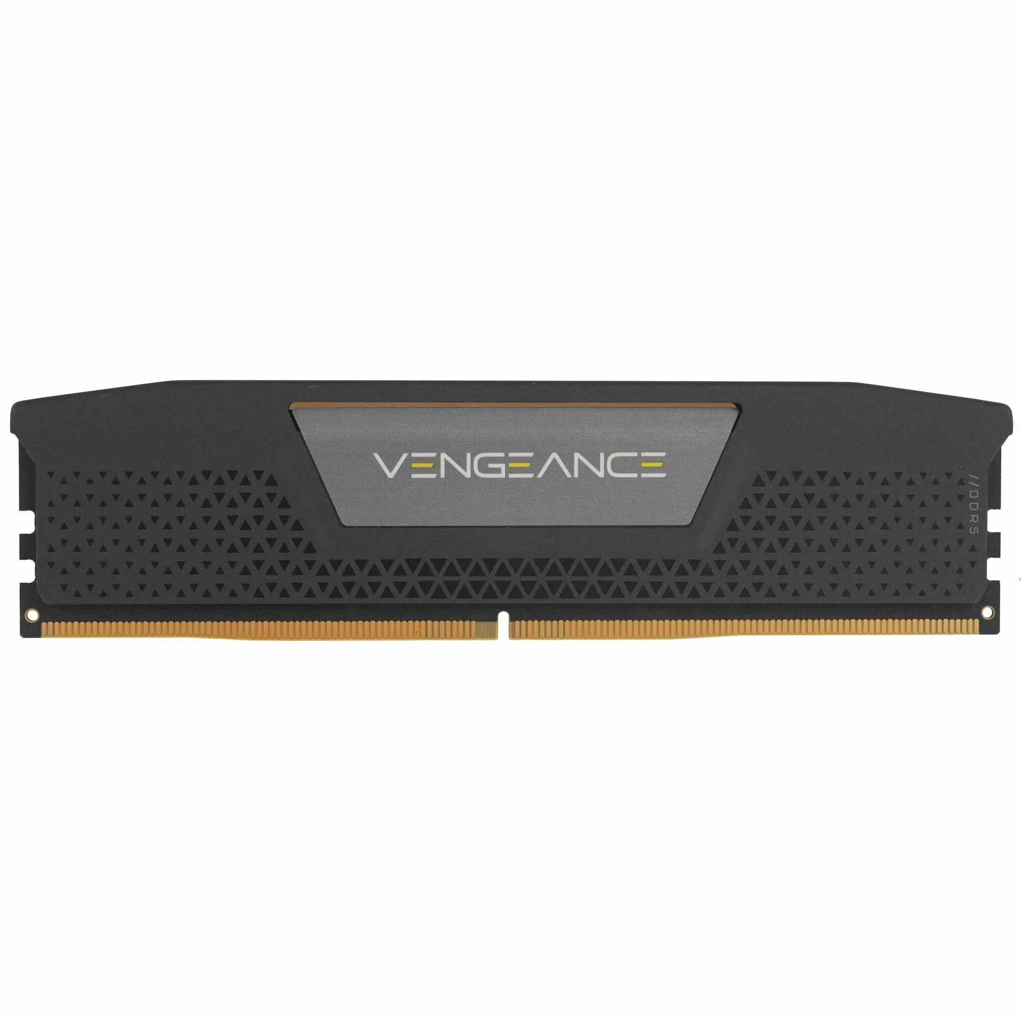 Оперативная память UDIMM Corsair Vengeance (CMK16GX5M1B5200C40) 16 ГБ - DDR5, 16 ГБ х 1 шт, 5200 МГц, PC41600