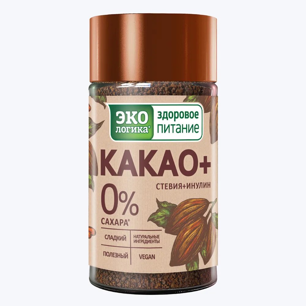 Какао Экологика здоровое питание, 125 г