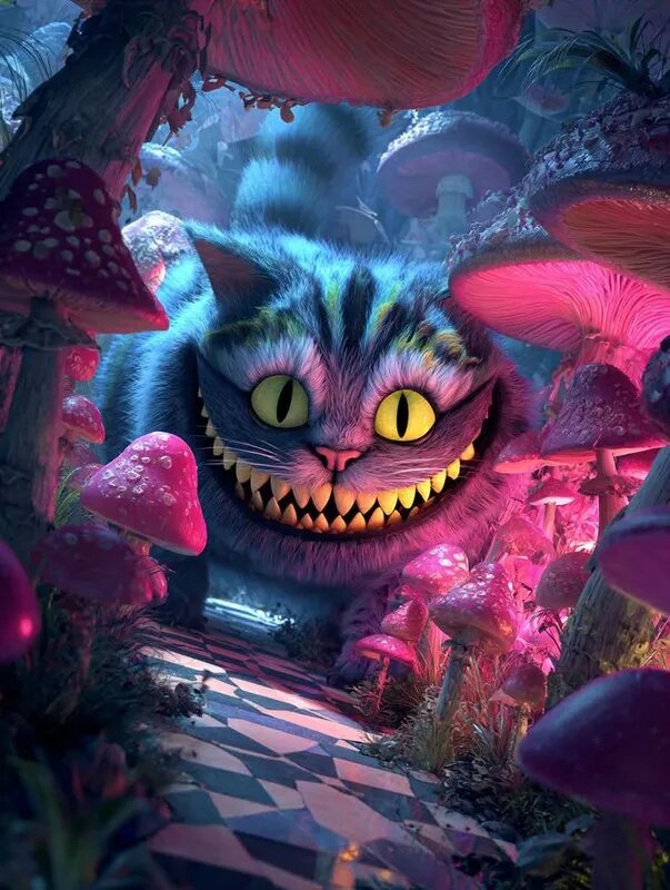 Головоломка 1000 деталей для взрослых, Alice in Wonderland/Алиса в стране чудес, сложная головоломка, Деревянные пазлы, Рождественский подарок, идеальный выбор для развлечений в помещении 50x75cm
