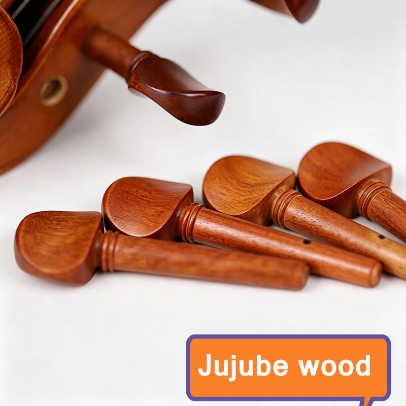 Jujube деревянные колки для скрипки 4 шт.