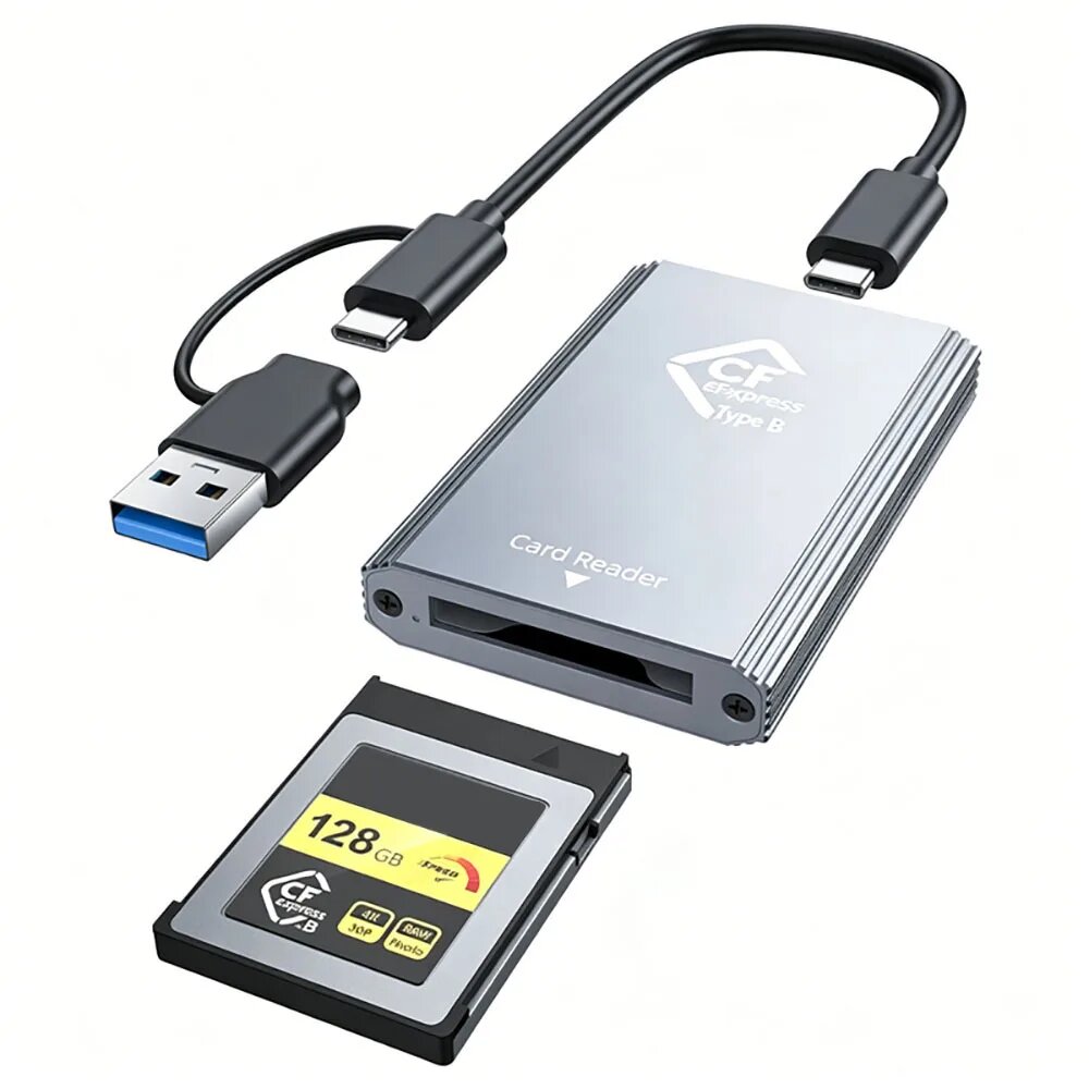 Kebidumei кардридер CFexpress Type B USB C3.2