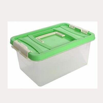Контейнер ПМ 8л для продуктов 348*232*165 с защелками с ручкой С206П Мартика