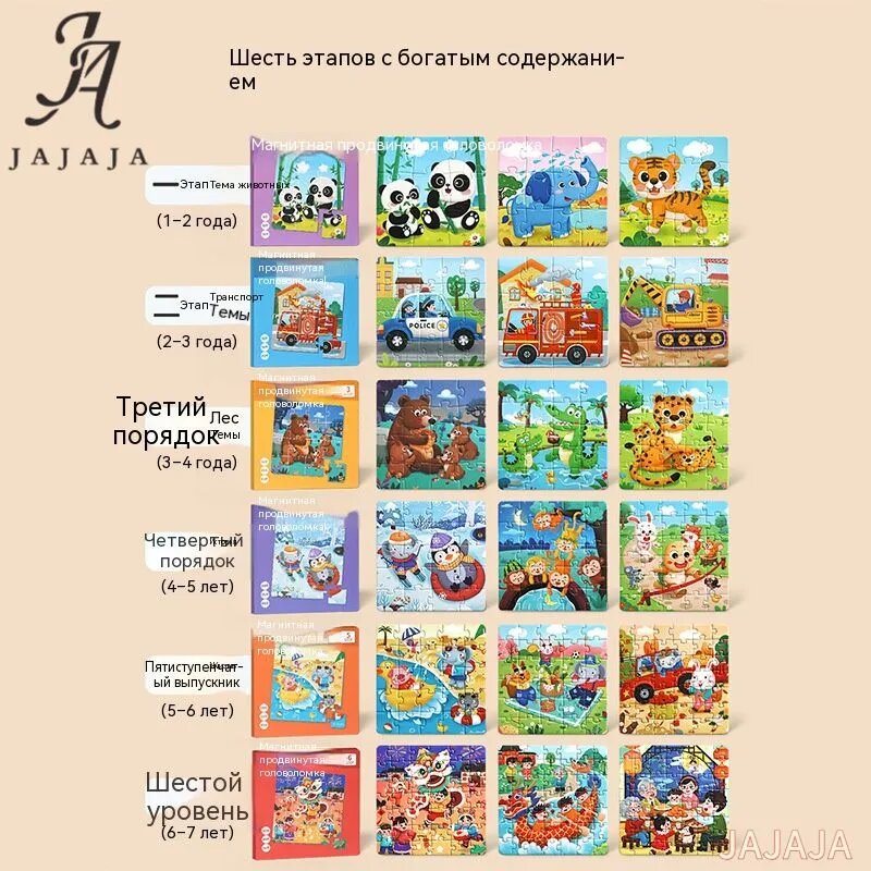 Пазл для малышей JAJAJA — фото 1