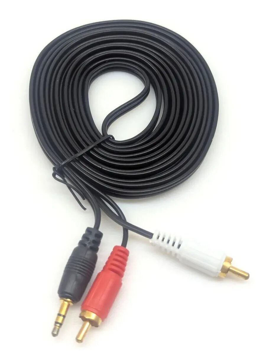 Кабель 3.5 мм - 2 RCA 3 метра