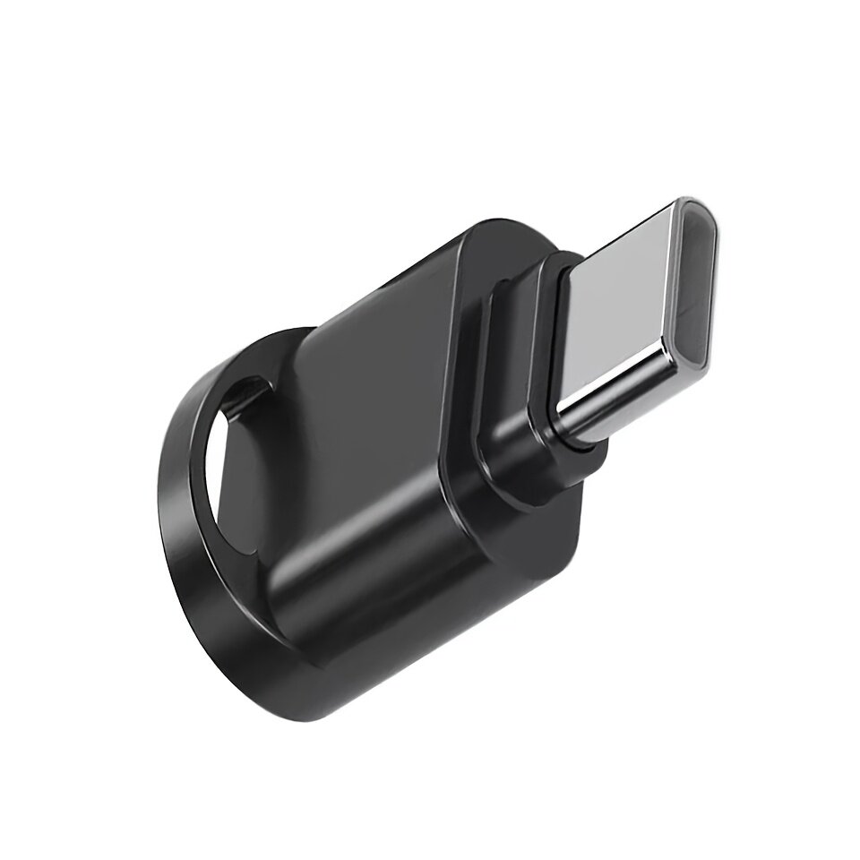 Кардридер USB Type-C OTG-адаптер для SD/TF карт, USB 3.0, для смартфонов и ПК, черный