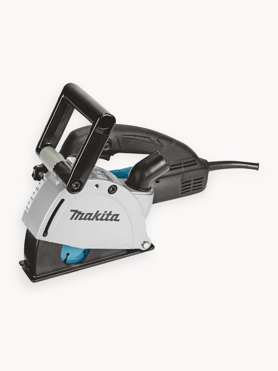 Штроборез Makita SG1251J, с ограничителем глубины, антивибрационная рукоять, 1400Вт