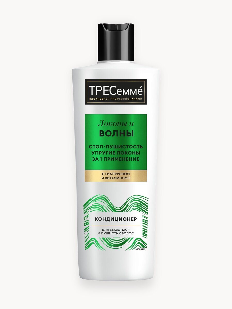 Тресеммé Бальзам для волос женский, кондиционер ополаскиватель увлажняющий, для кудрявых, вьющихся локонов, 360 мл