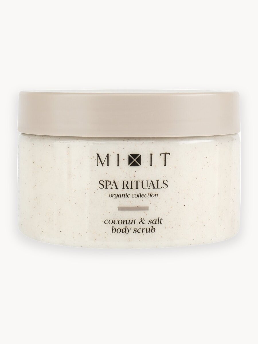 Набор MIXIT Spa Rituals скраб-бальзам и твердое масло для тела, с ароматом кокоса