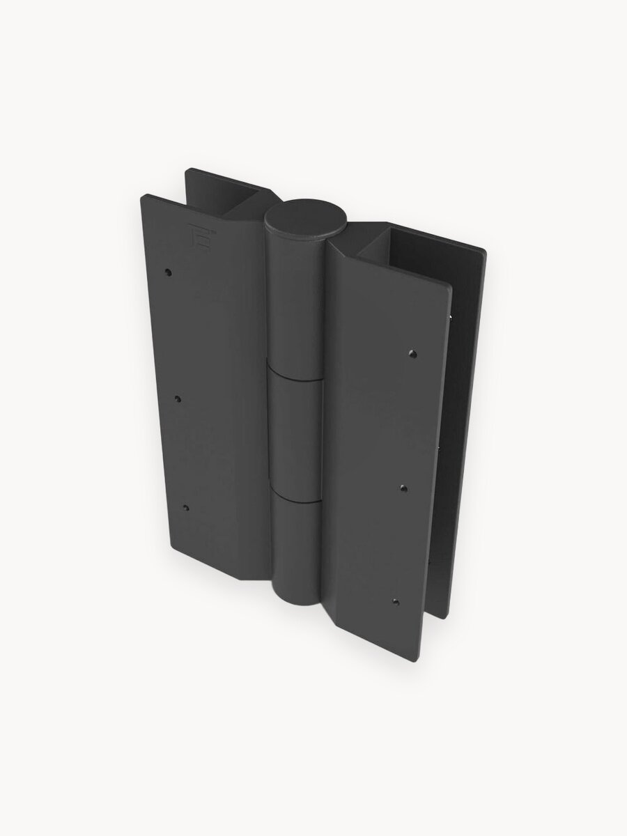 Стыковочный элемент для грядок и клумб 225x30 мм, Еврогрядка, цвет: черный