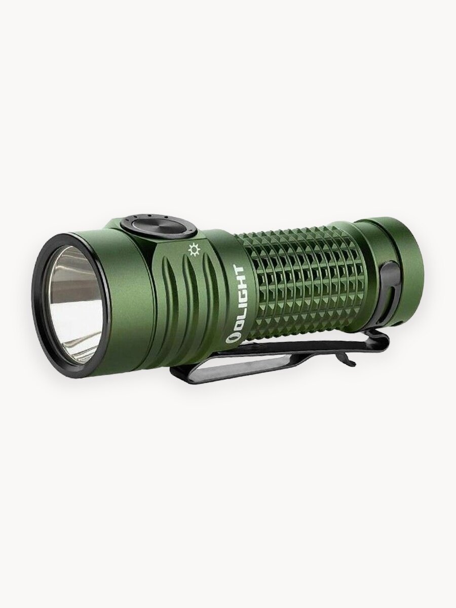 Фонарь Olight Baton Turbo Green, 18350, 510 метров, 1000 люмен (Комплект)