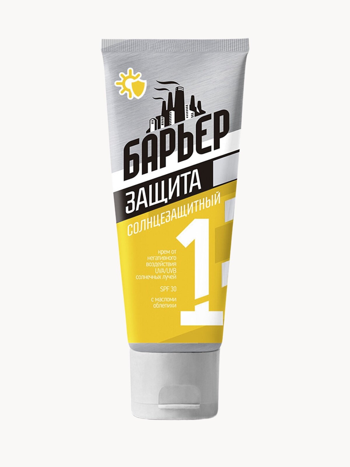 Солнцезащитный крем Барьер SPF 30 для всех типов кожи 100 мл