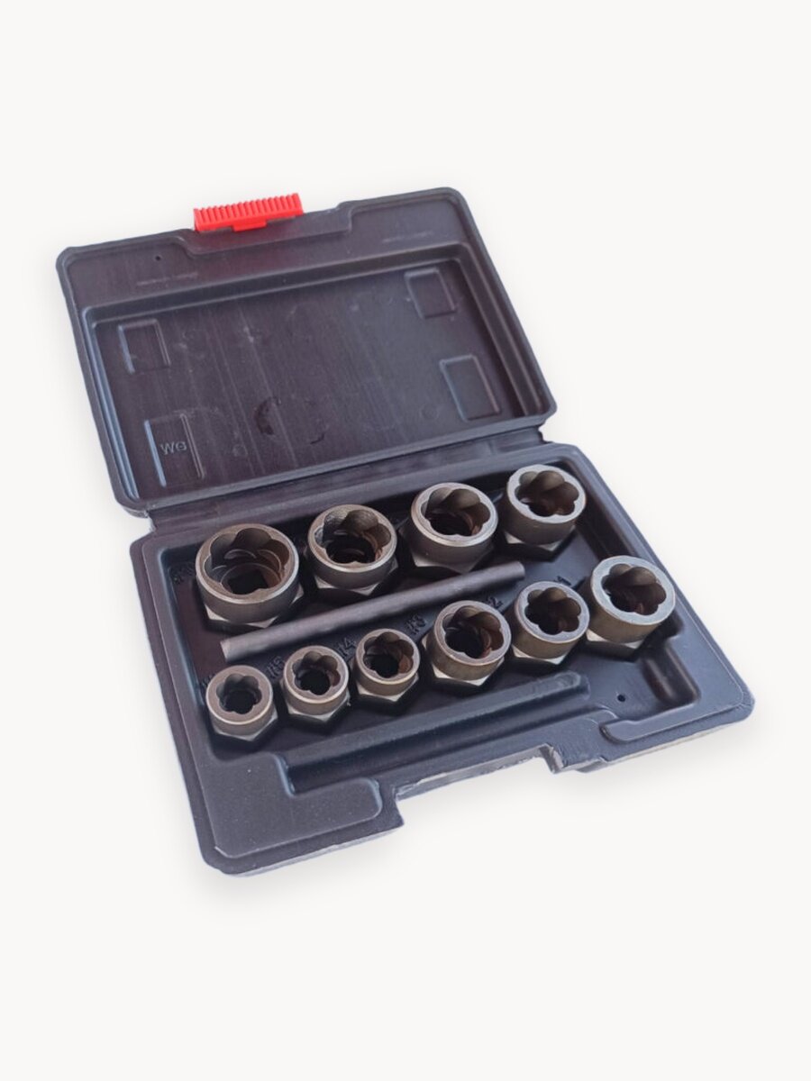 Набор головок-экстракторов XPERT, 11 шт, хром-молибден, кейс