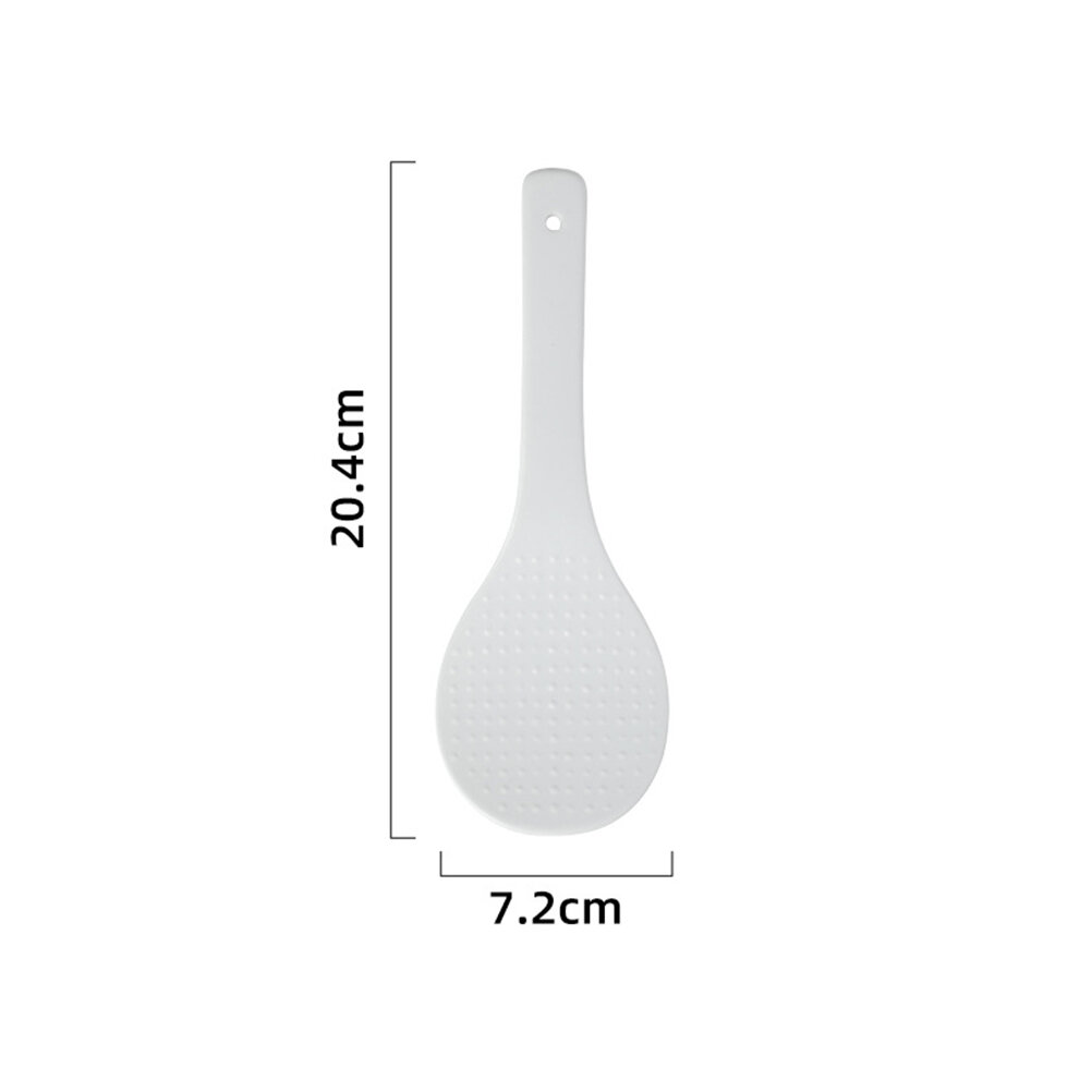 Лопатка Для Риса Из Керамики Простой Дизайн 1 Шт 20.2X7.4X0.5Cm
