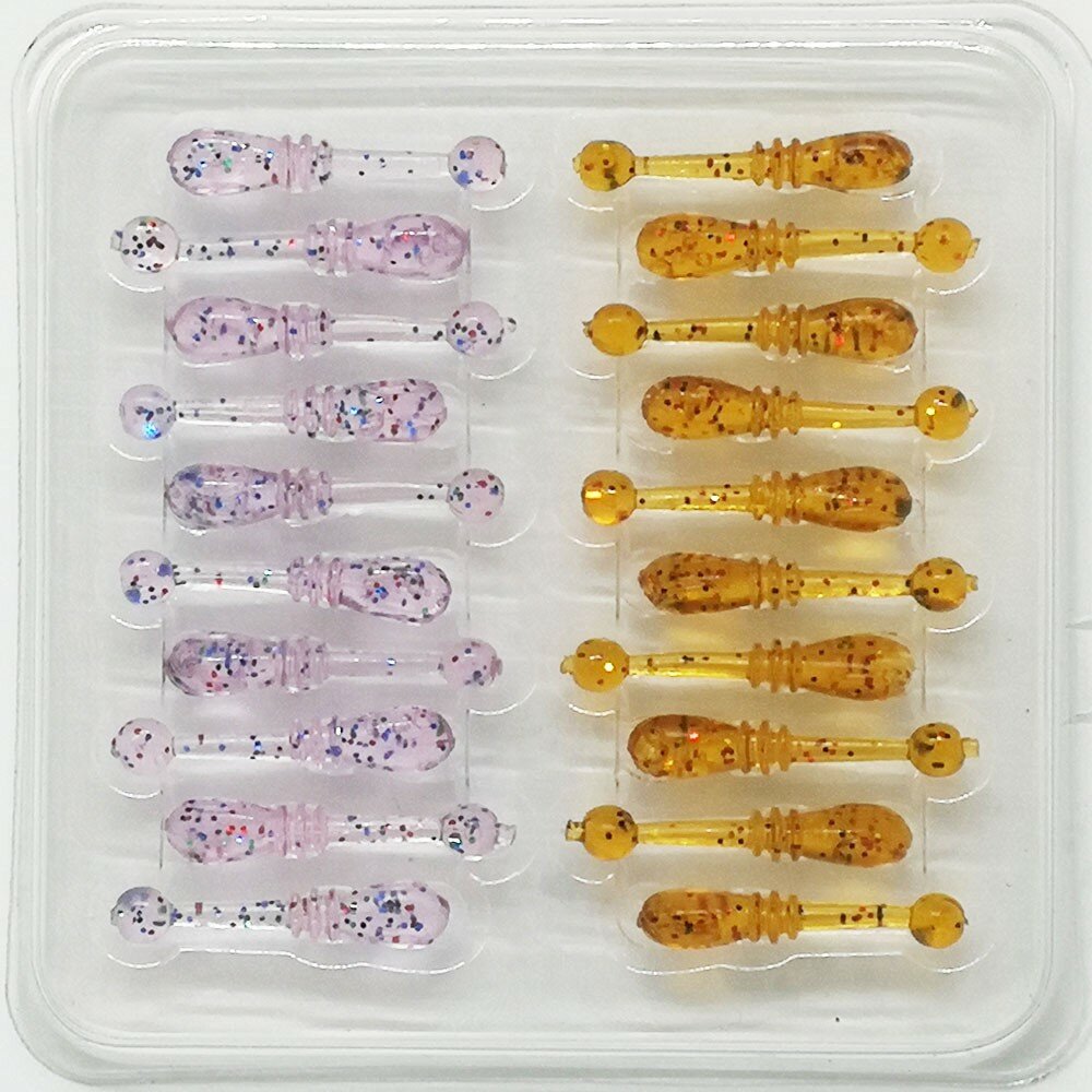 Силиконовая приманка Crazy Fish WHITEBAIT 16-20-27/32-1 анис