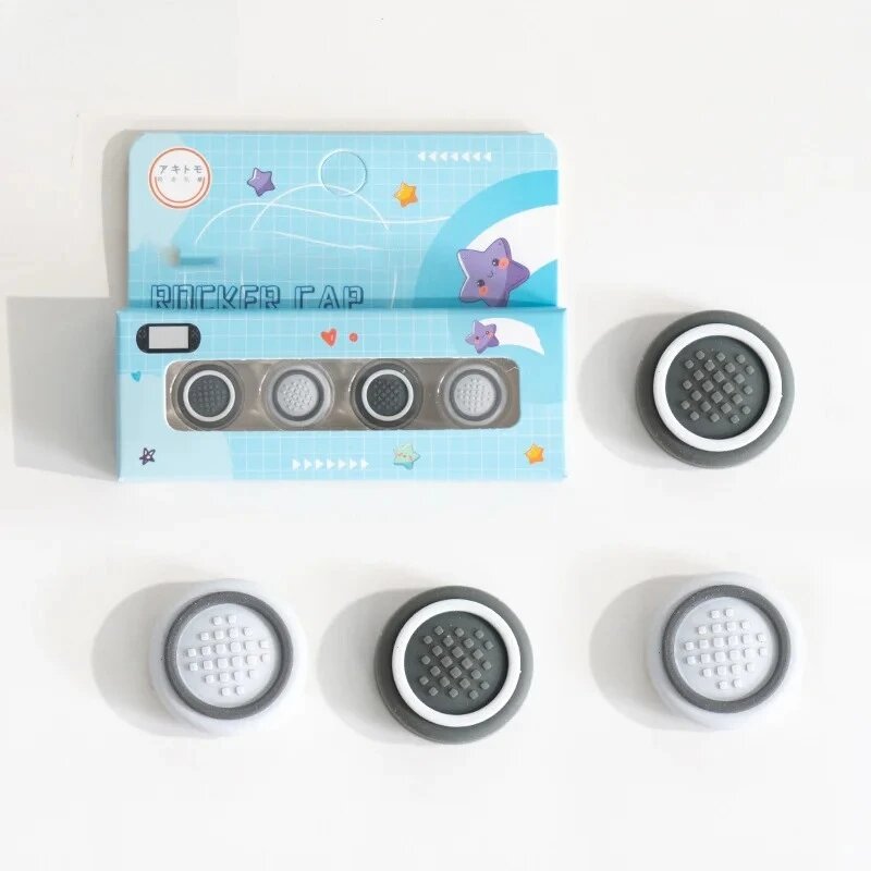 Набор силиконовых накладок для джойстиков Sony PS Vita Dot Gray
