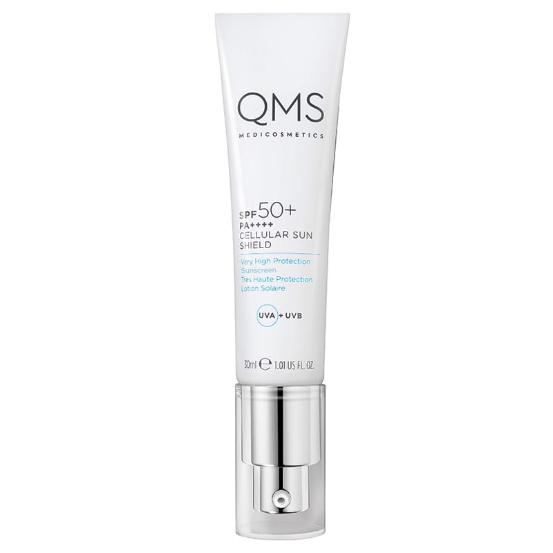 Средство солнцезащитное QMS Derma Expert Cellular Sun Shield Fluid SPF 50+ PA ++++ Крем против морщин 30 мл