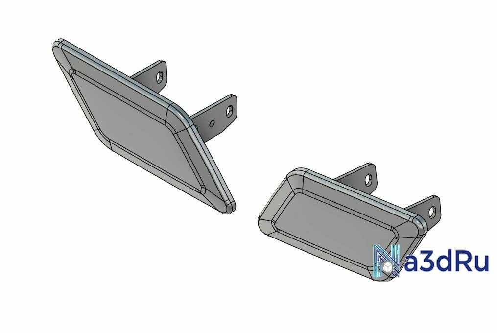Левая Заглушка омывателя фар Ford Kuga 2016-2021 2038139 GV44-13L019-ACXWAA, 2038136 GV44-13L018-ACXWAA, форд куга